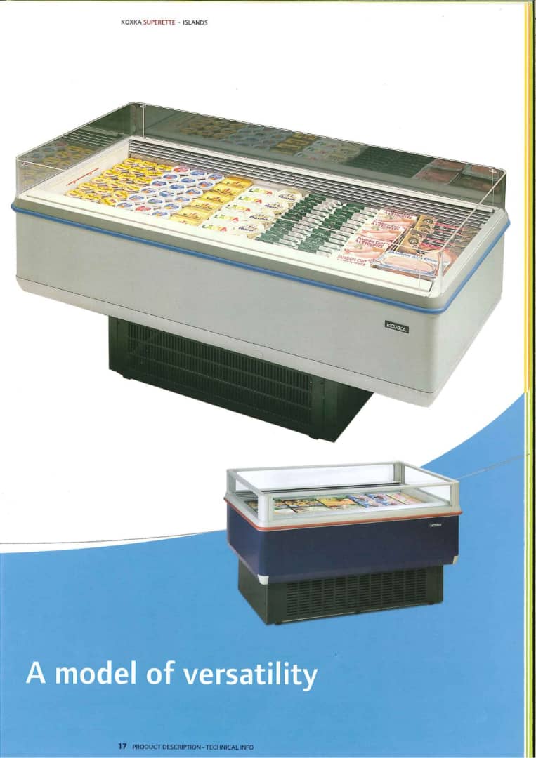 Koxka Showcase Refrigeration Units for Retail Spaces